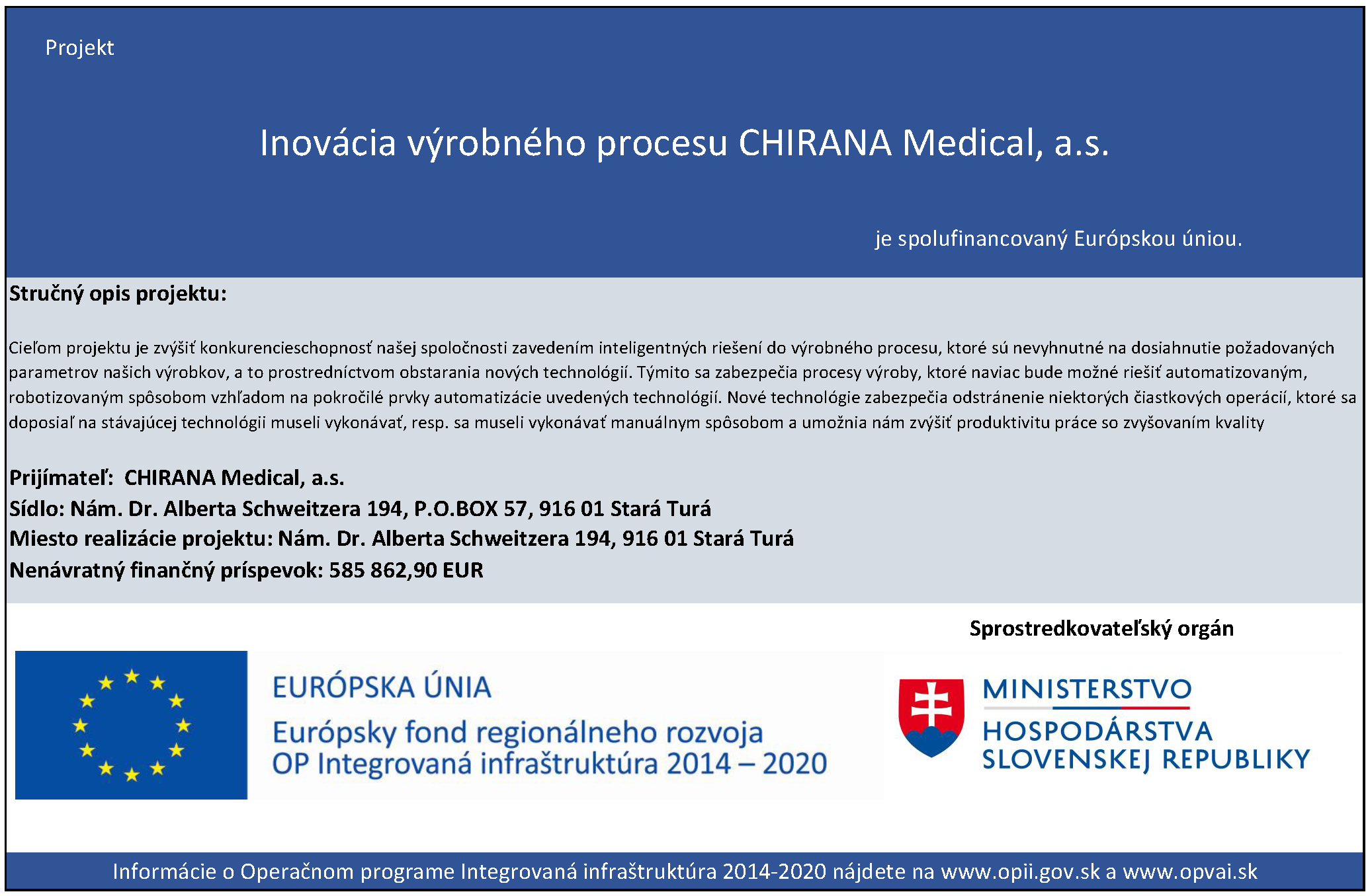 EU projects | Chirana